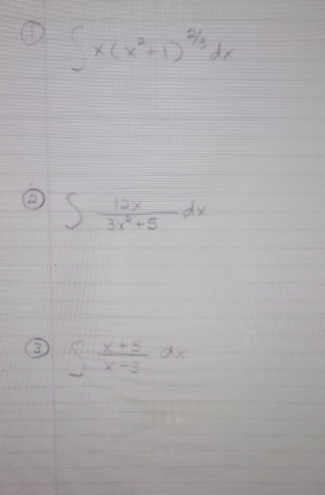 Solved (7) x(x2+)4+41 (a) ∫3x+21+5x 3) −x−3x+3dx | Chegg.com