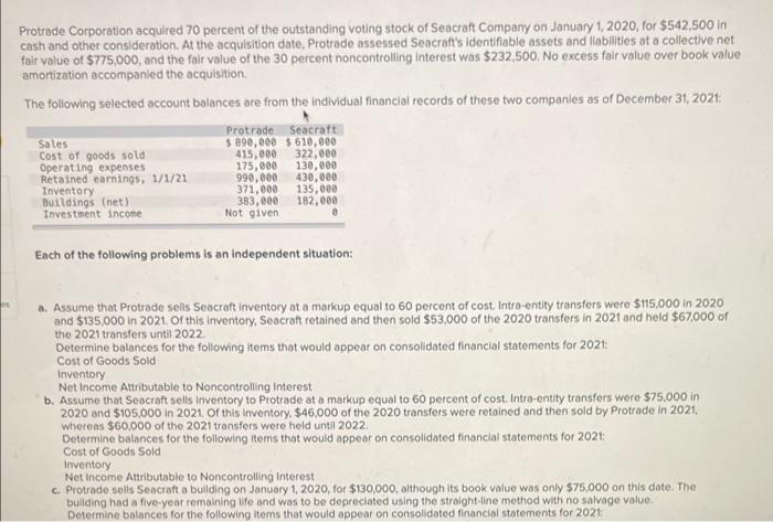 Solved On January 1, 2020, QuickPort Company acquired 90 | Chegg.com