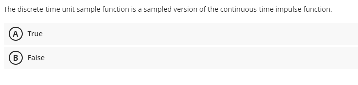 Solved The discrete-time unit sample function is a sampled | Chegg.com