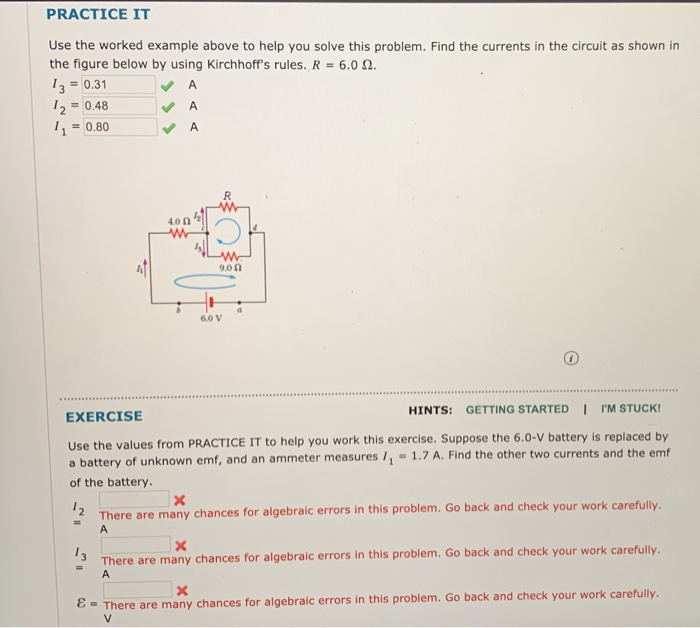 Solved PRACTICE IT Use the worked example above to help you | Chegg.com