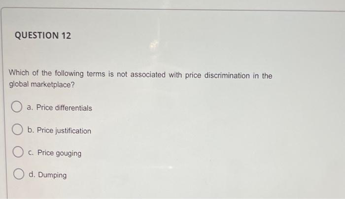 Solved Which of the following terms is not associated with | Chegg.com