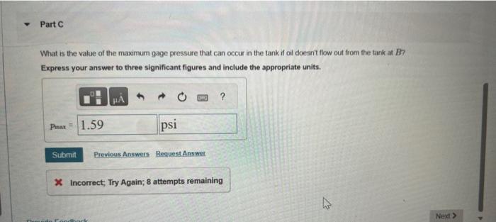 Solved The standpipe is connected at C to the field storage | Chegg.com