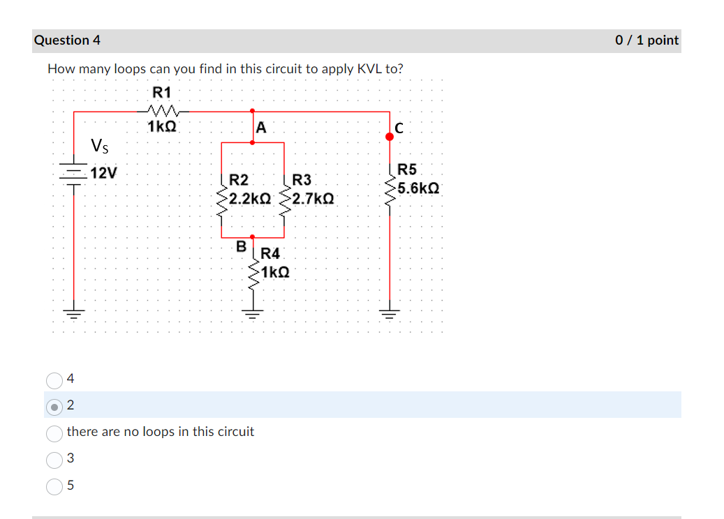 Solved Question 401 ﻿pointHow many loops can you find in | Chegg.com