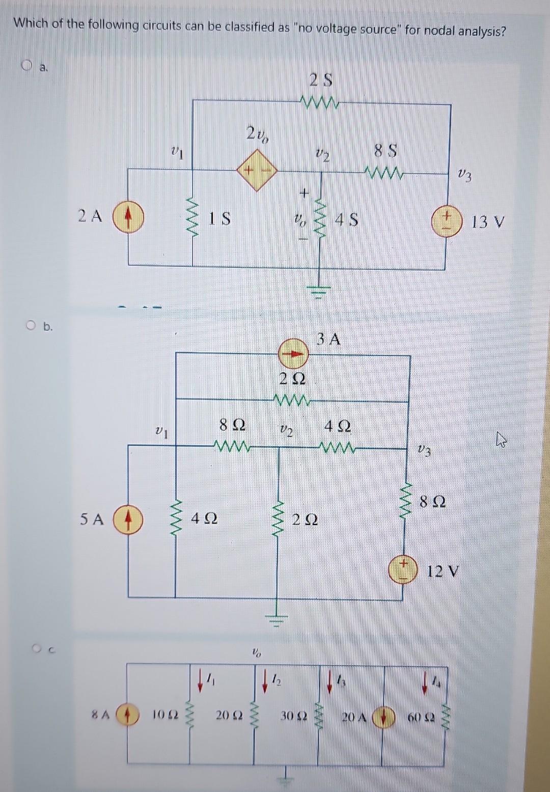 Solved Let i1=5 A and i3=9 A. What is the value of I2 ? a. | Chegg.com