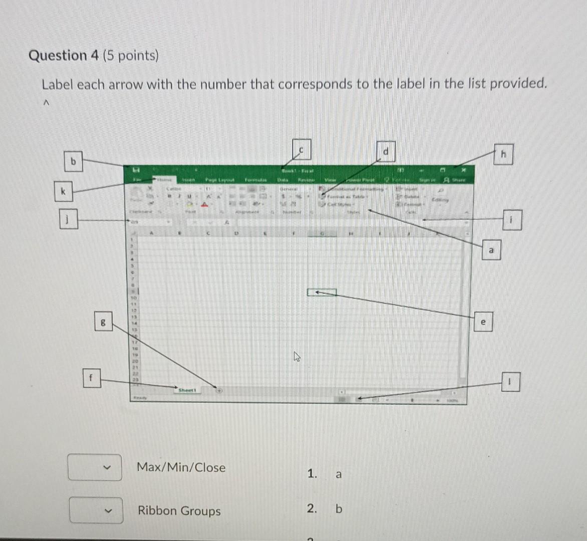 Solved Question 4 (5 points) Label each arrow with the | Chegg.com