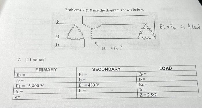 Solved Problems 7&8 use the diagram shown below. 7. {11 | Chegg.com Solved Problems 7&8 use the diagram shown below. 7. {11 | Chegg.com
