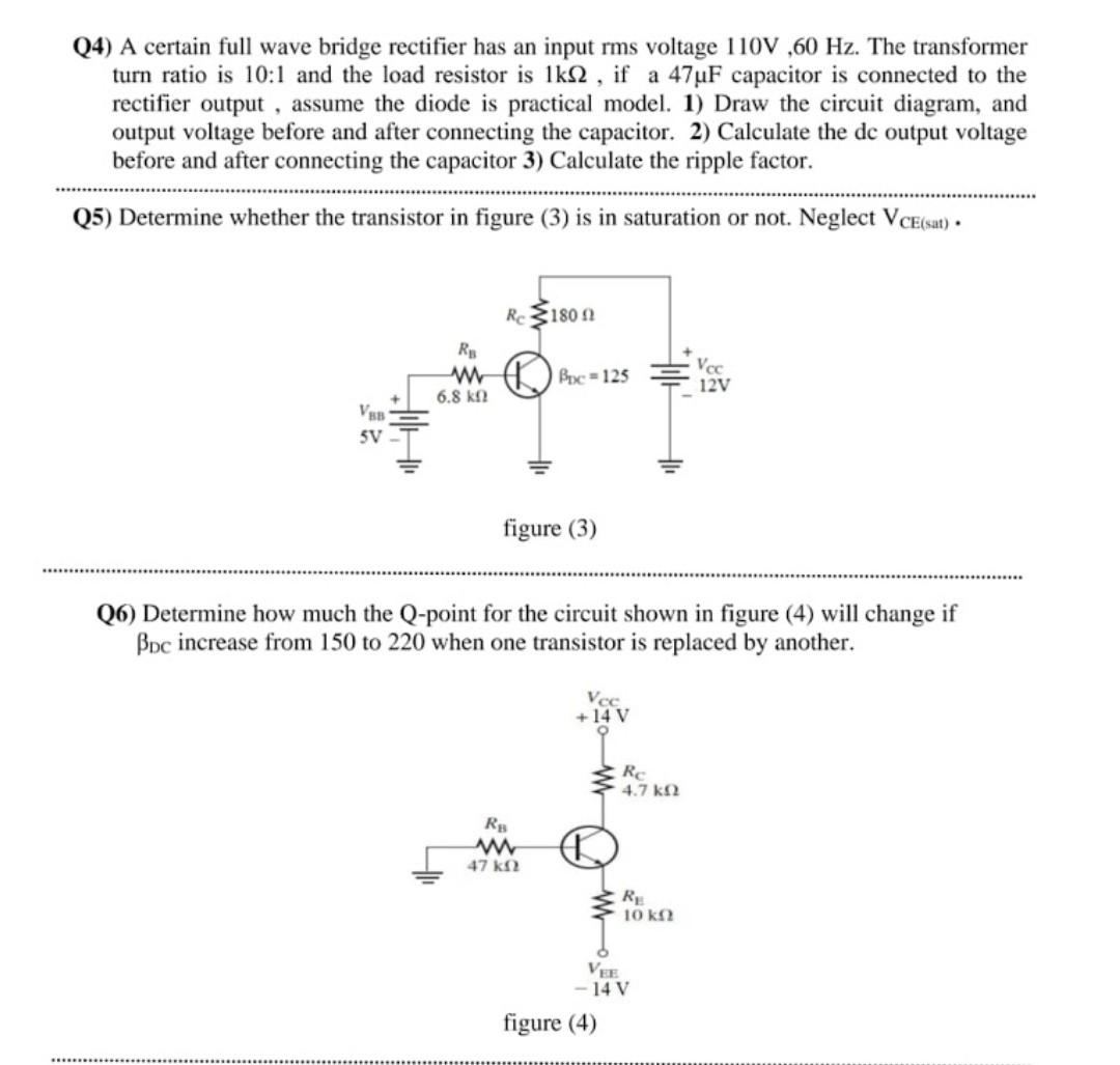 Solved Q1) A) Define the following: Barrier potential , | Chegg.com