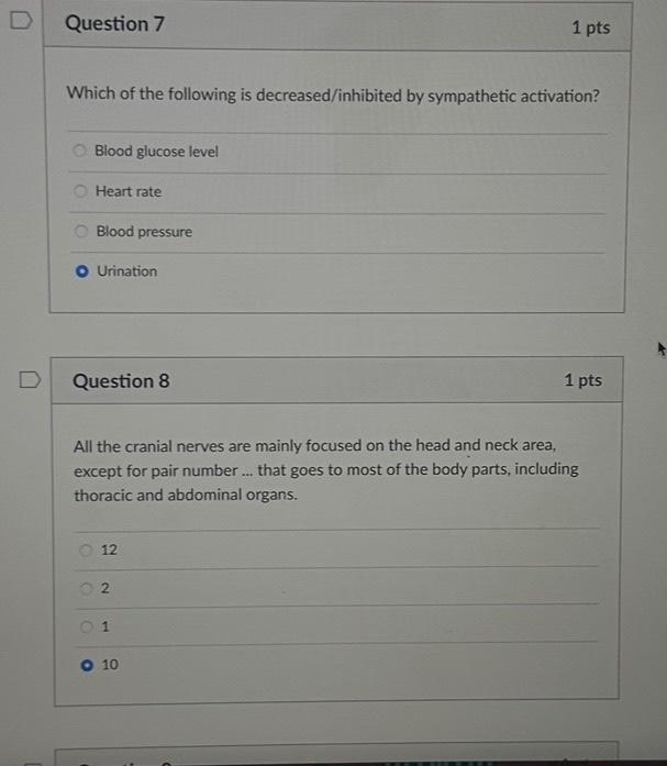 Solved Which of the following is decreased/inhibited by | Chegg.com