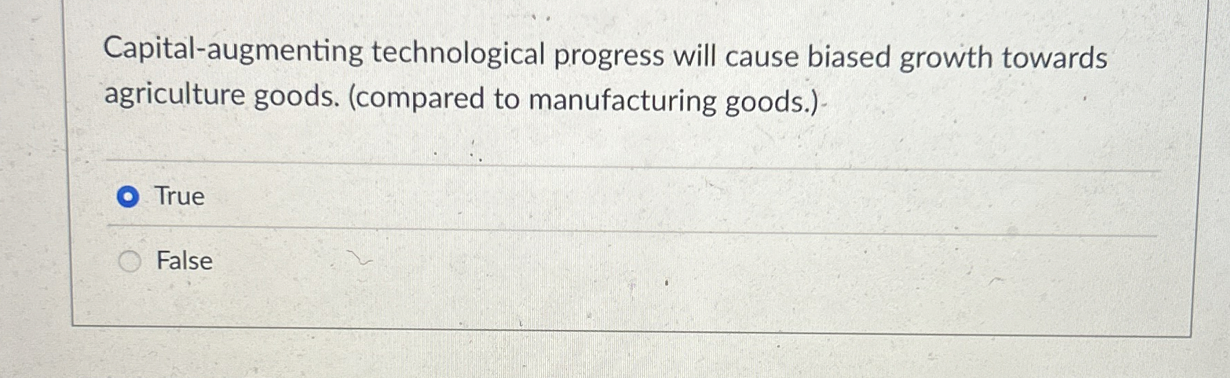 Solved Capital-augmenting technological progress will cause | Chegg.com