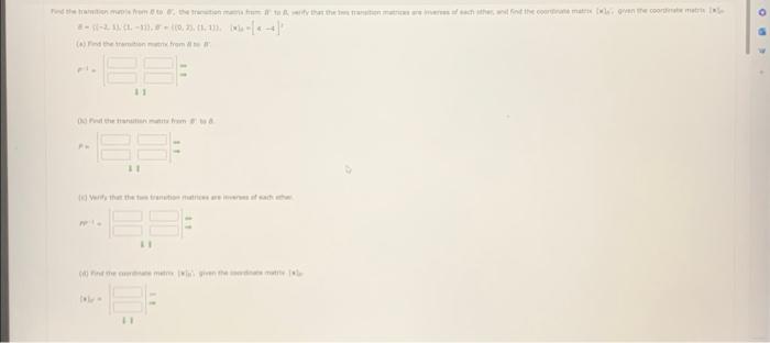Solved linear algebra | Chegg.com