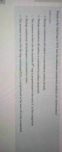 Solved Which of the following is NOT true for traditional | Chegg.com