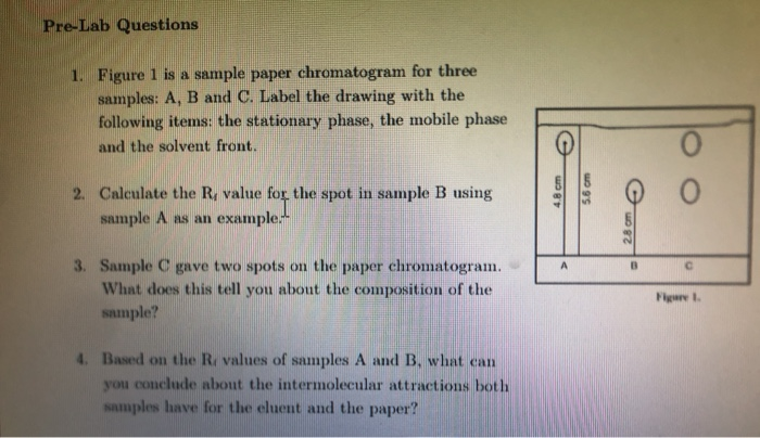 Solved Pre-Lab Questions 1. Figure 1 is a sample paper | Chegg.com