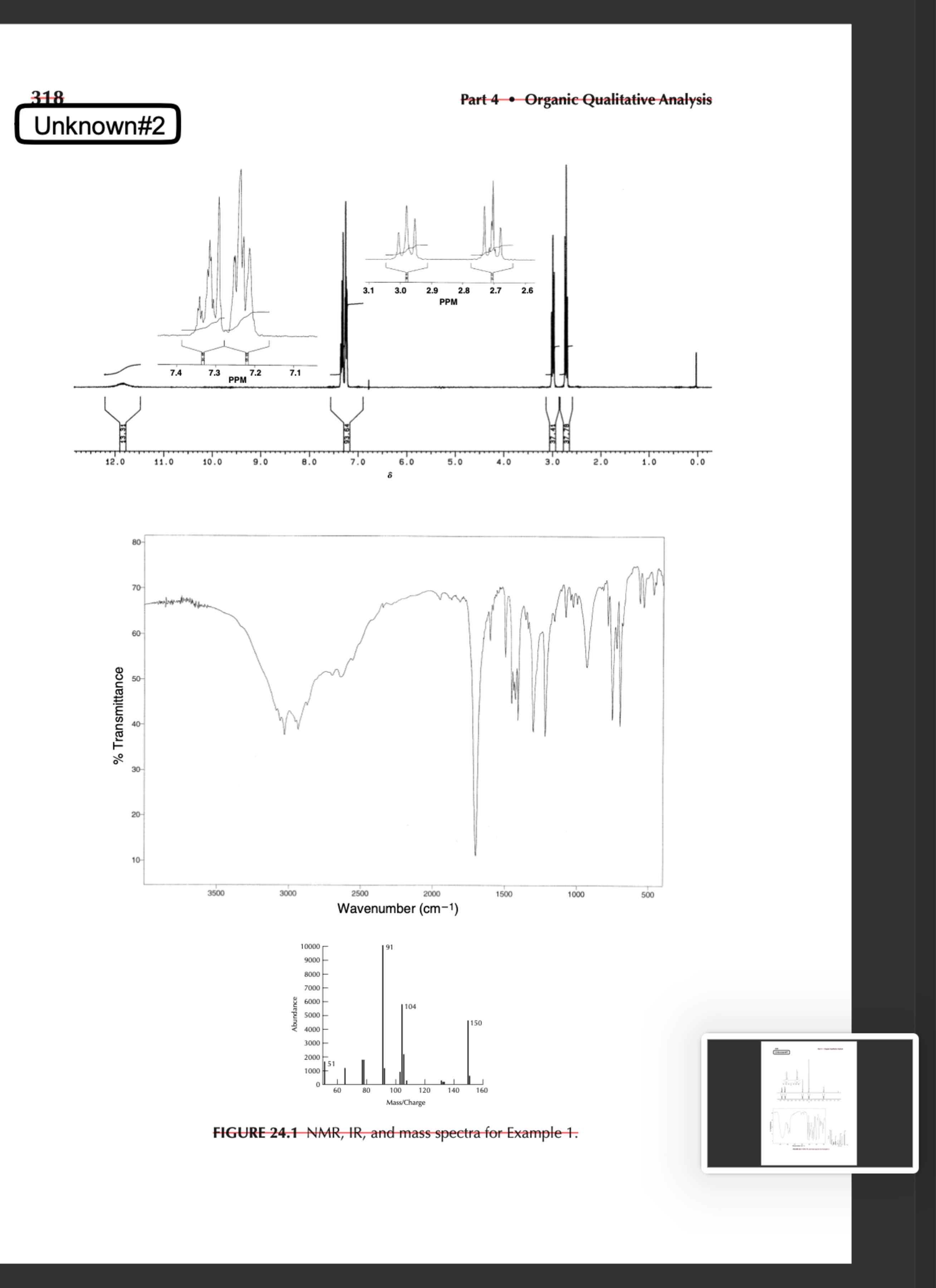 Solved Determine a possible structure based on the | Chegg.com