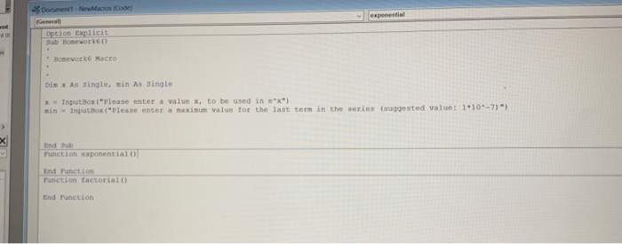 Solved How Do I Write This Program Useing Vba Please