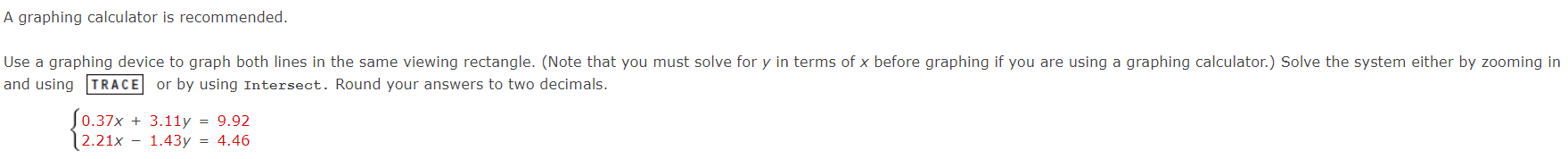 Solved A graphing calculator is recommended.Use a graphing | Chegg.com