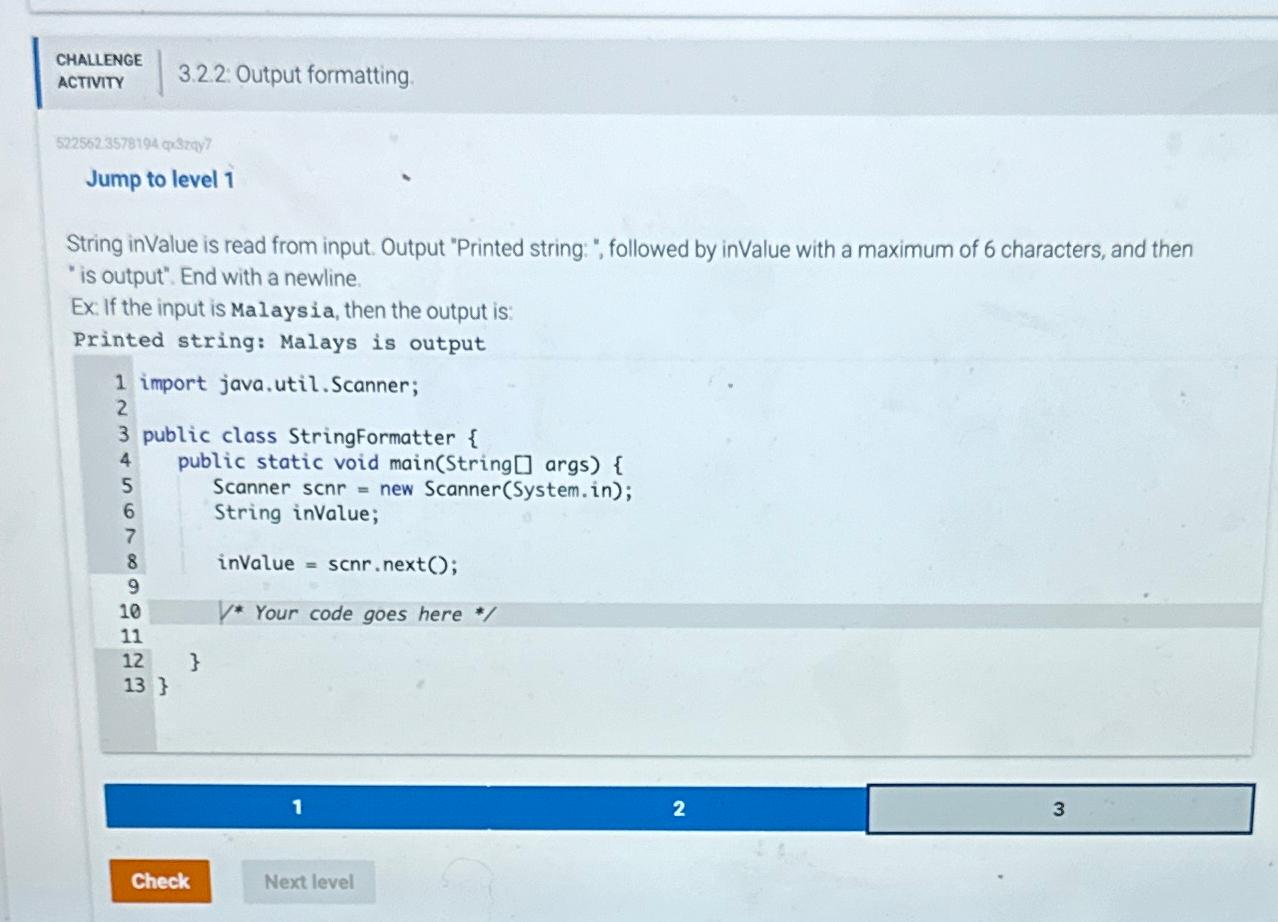 Solved CHALLENGEACTIVITY3.2.2: Output | Chegg.com Solved CHALLENGEACTIVITY3.2.2: Output | Chegg.com