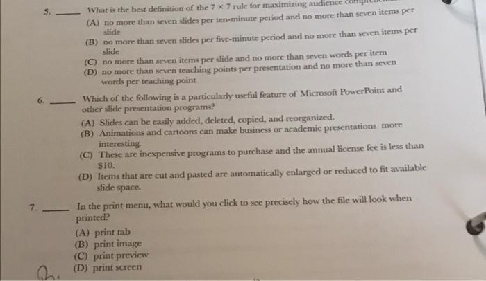 Solved slide slide words What is the best definition of the | Chegg.com