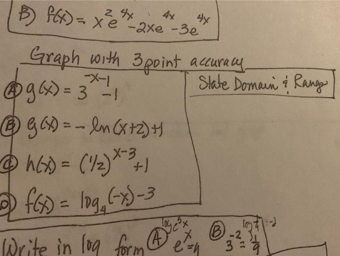 Solved Find zero values 3) f(x)= xe - 2e x Х - f(x) = x 24x | Chegg.com