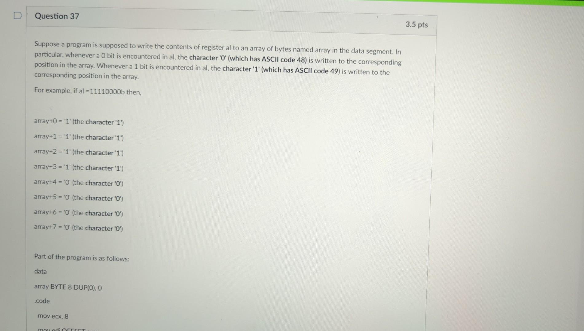 Solved Suppose a program is supposed to write the contents | Chegg.com