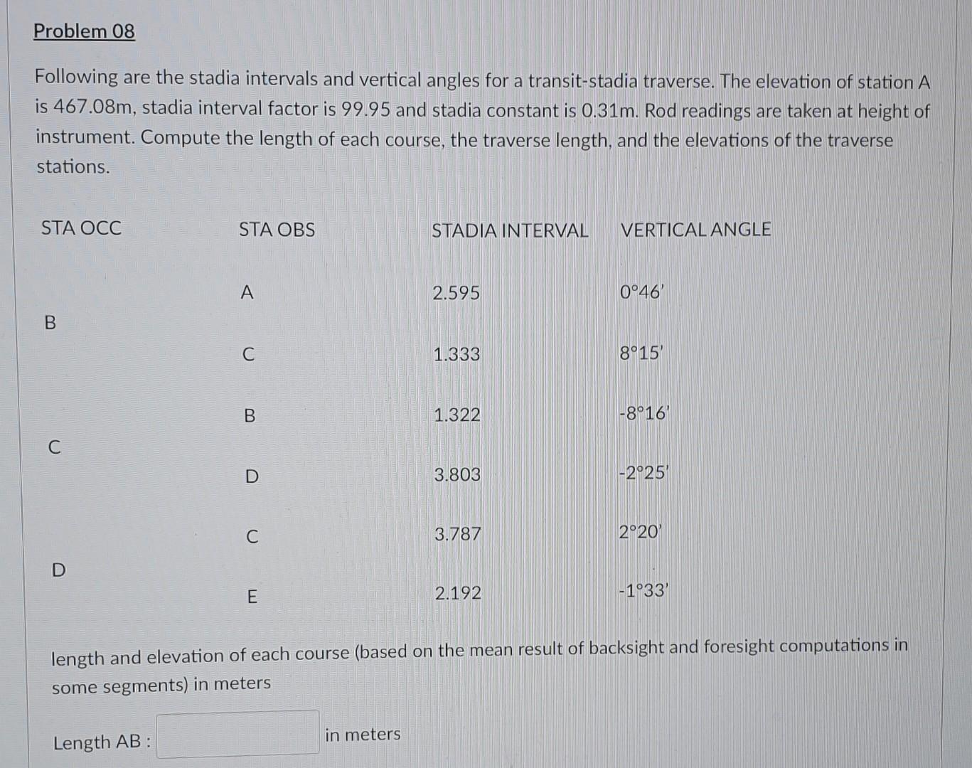 Solved FORMAT For Linear and Area Measurements In all | Chegg.com