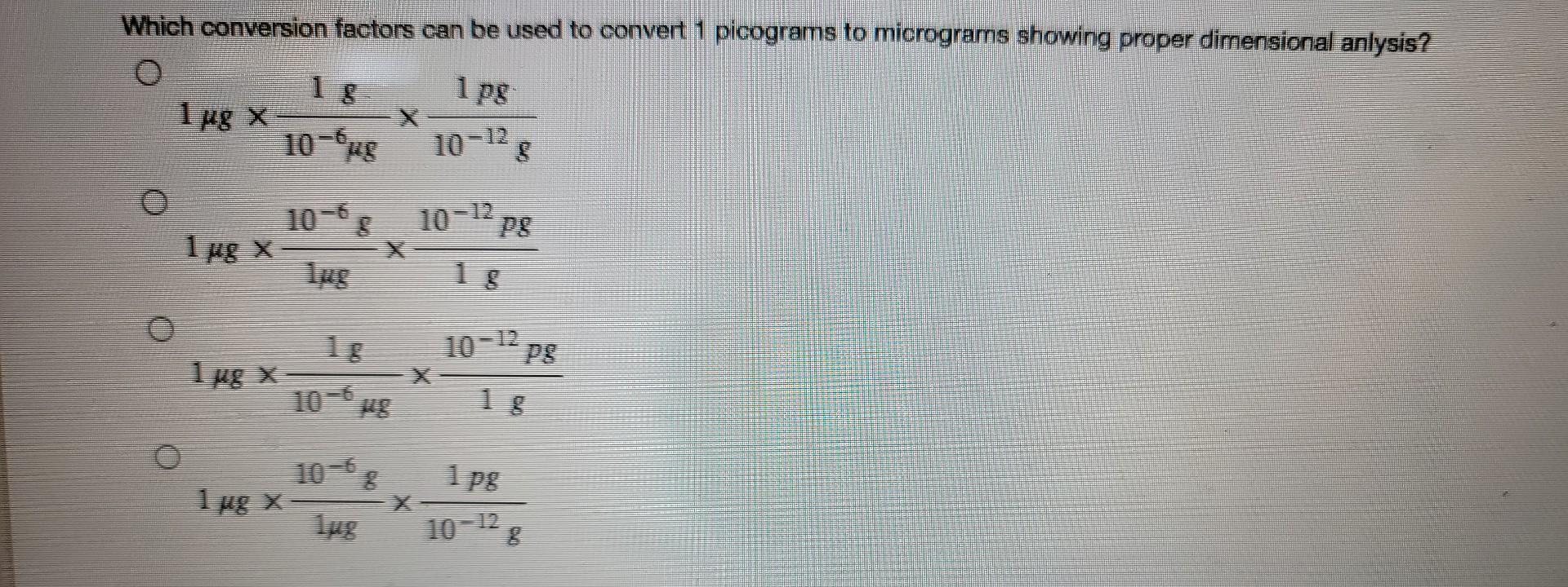 Solved Unit Conversion With Dimensional Analysis And 50 OFF