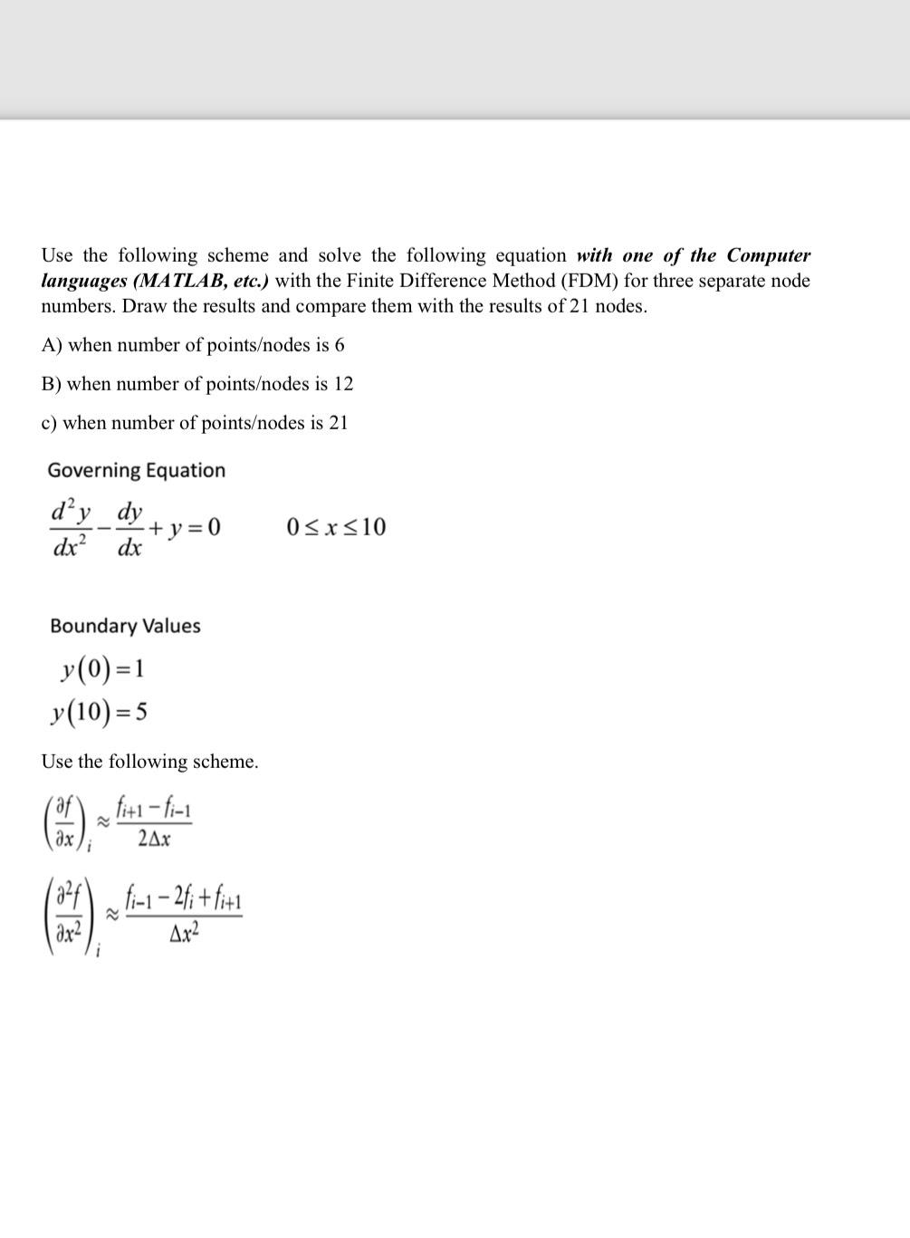 Solved Use the following scheme and solve the following | Chegg.com