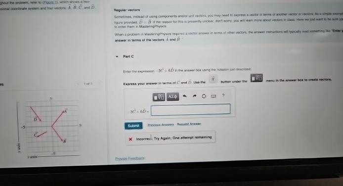 Solved Regular vectors io eriter them an MasteringPtygies | Chegg.com