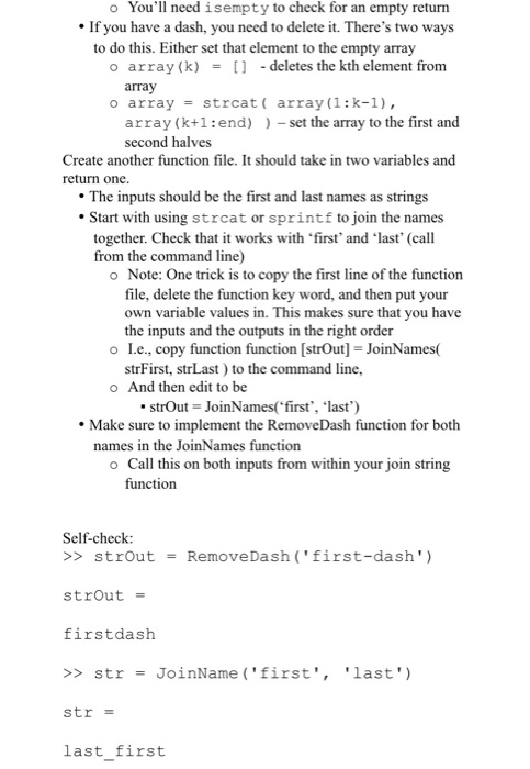 Solved Problem 1 In this problem, you will write two | Chegg.com