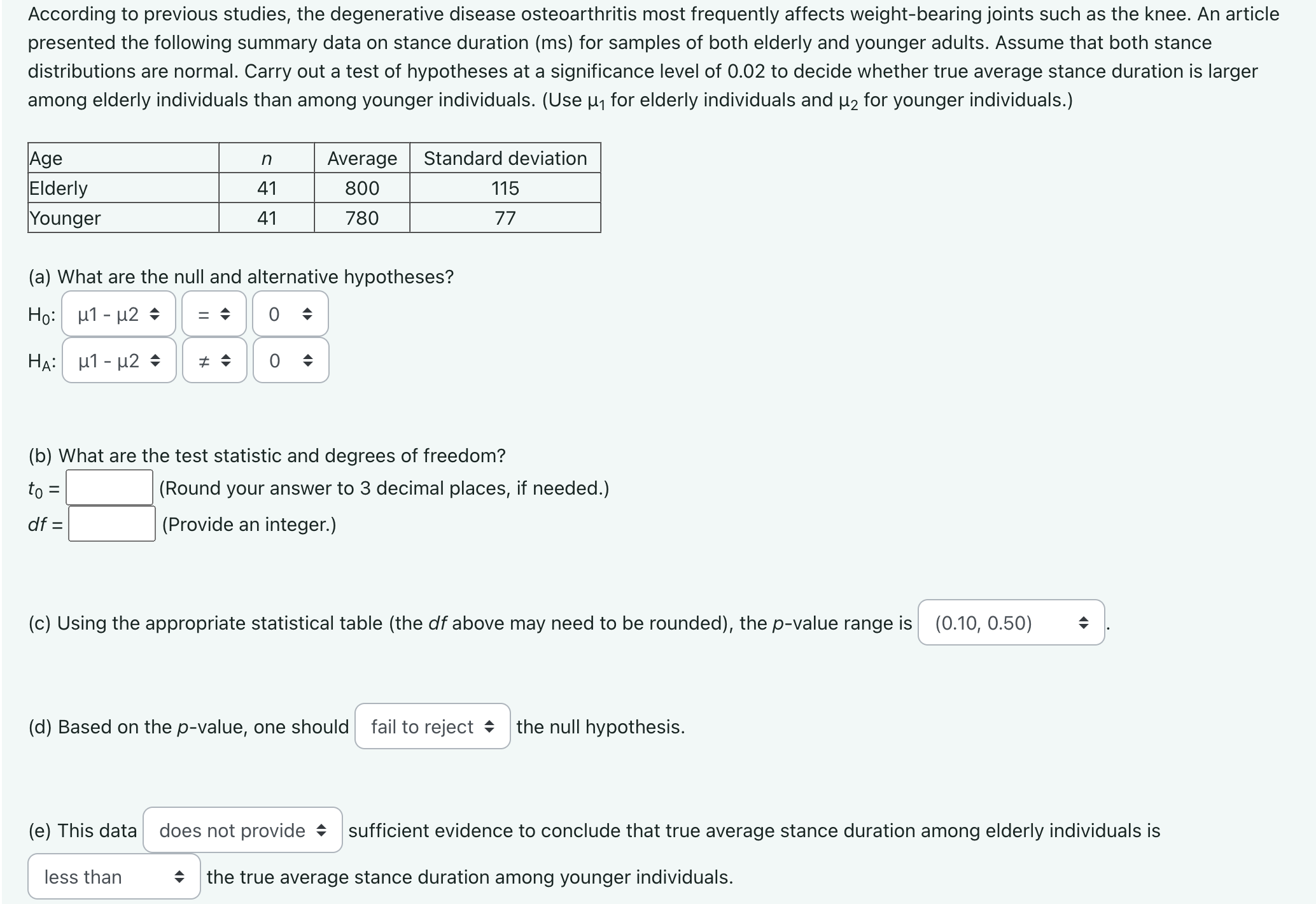 Solved According to previous studies, the degenerative | Chegg.com