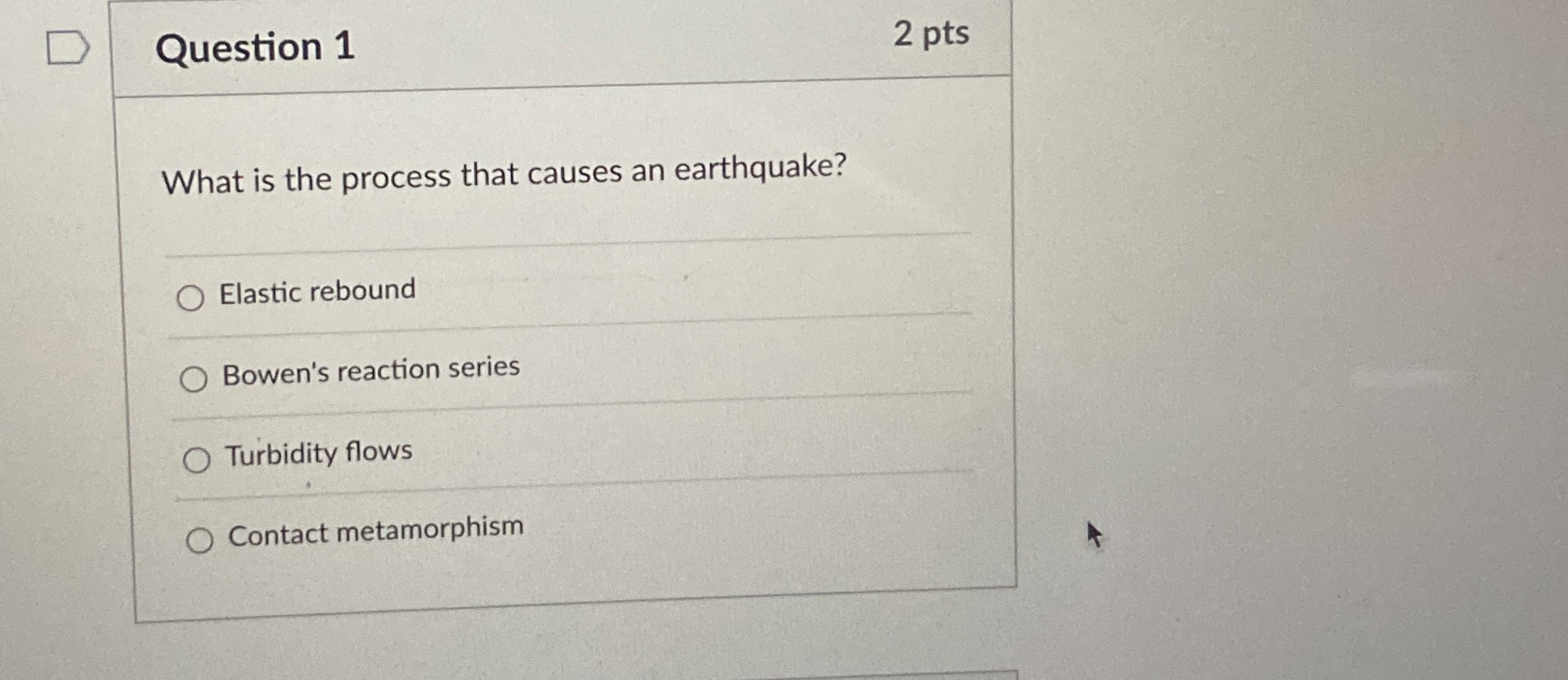 Solved Question 12 ﻿ptsWhat is the process that causes an | Chegg.com
