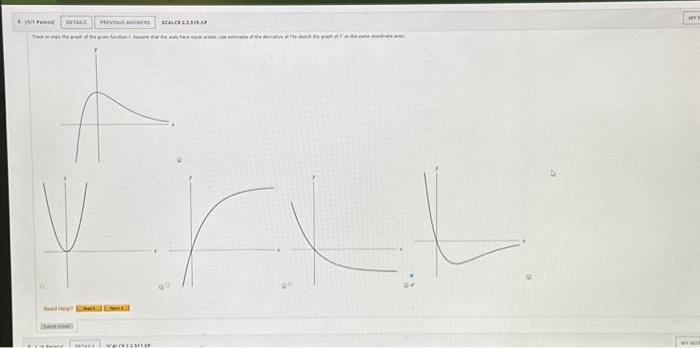 Solved 4. [1/1 Points] DETAILS Trace or copy the graph of | Chegg.com