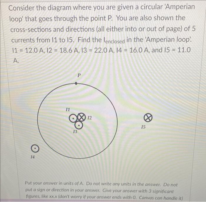 Solved Consider the diagram where you are given a circular | Chegg.com