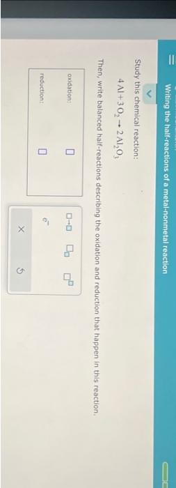 Solved Study this chemical reaction: 4Al+3O2→2Al2O3 Then, | Chegg.com