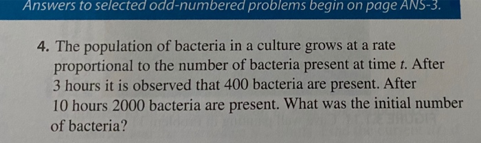 Solved Answers to selected odd-numbered problems begin on | Chegg.com