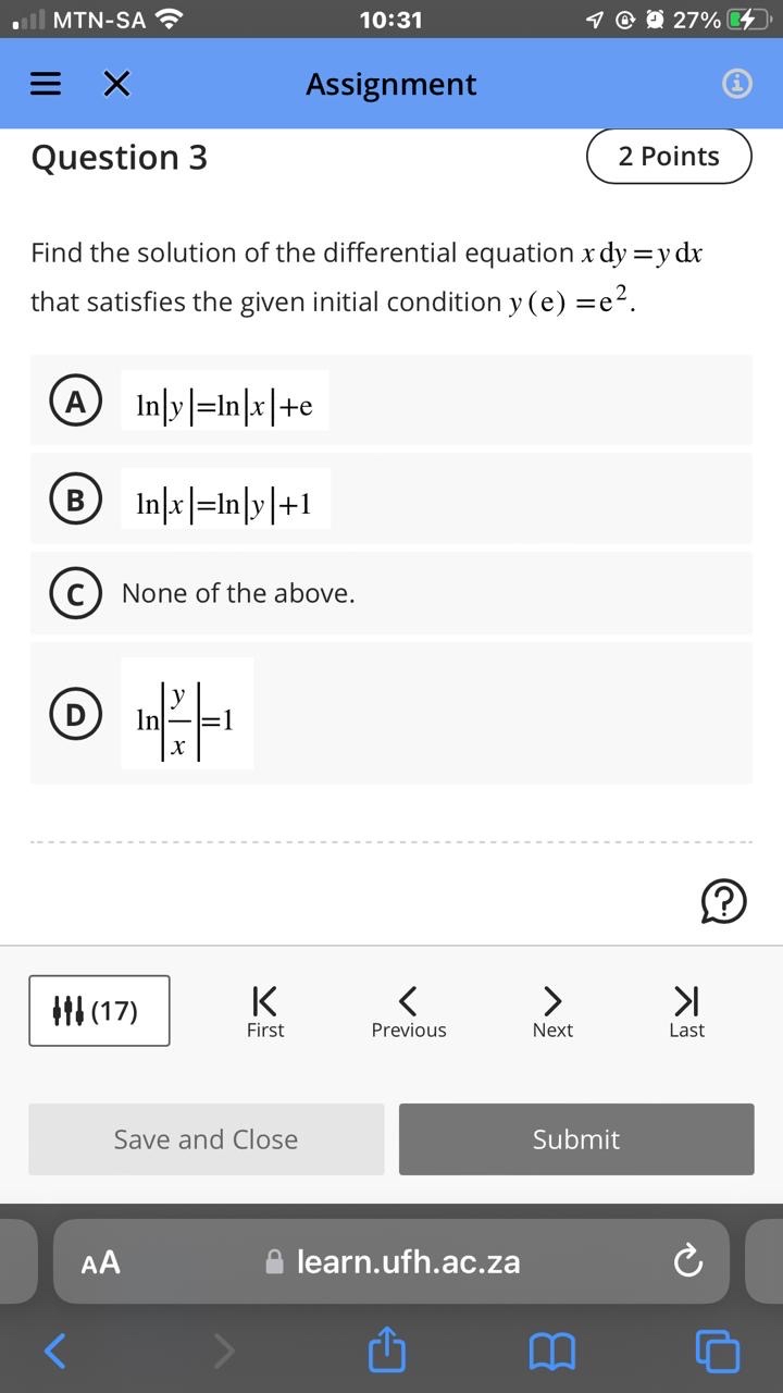 Solved MTN-SA10:3127%AssignmentQuestion 32 ﻿PointsFind the | Chegg.com