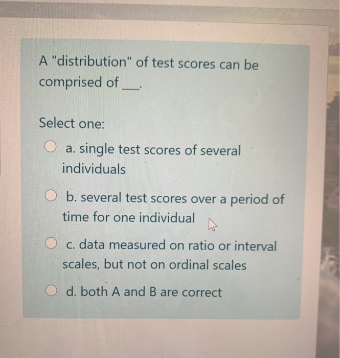 Solved In order to measure a psychological construct, such | Chegg.com