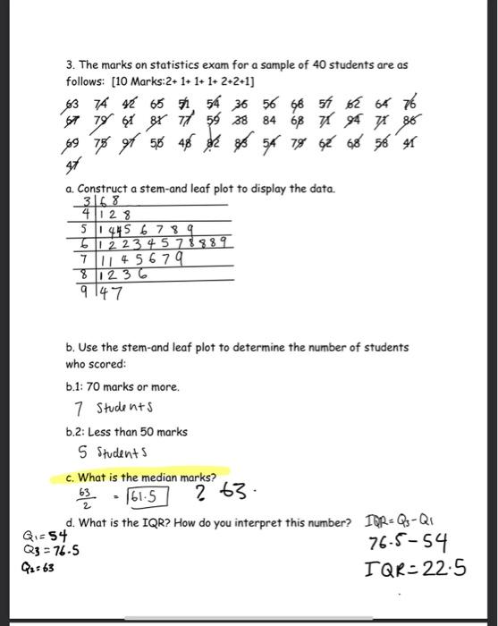 Solved e. Using above information, draw a boxplot and | Chegg.com Solved e. Using above information, draw a boxplot and | Chegg.com