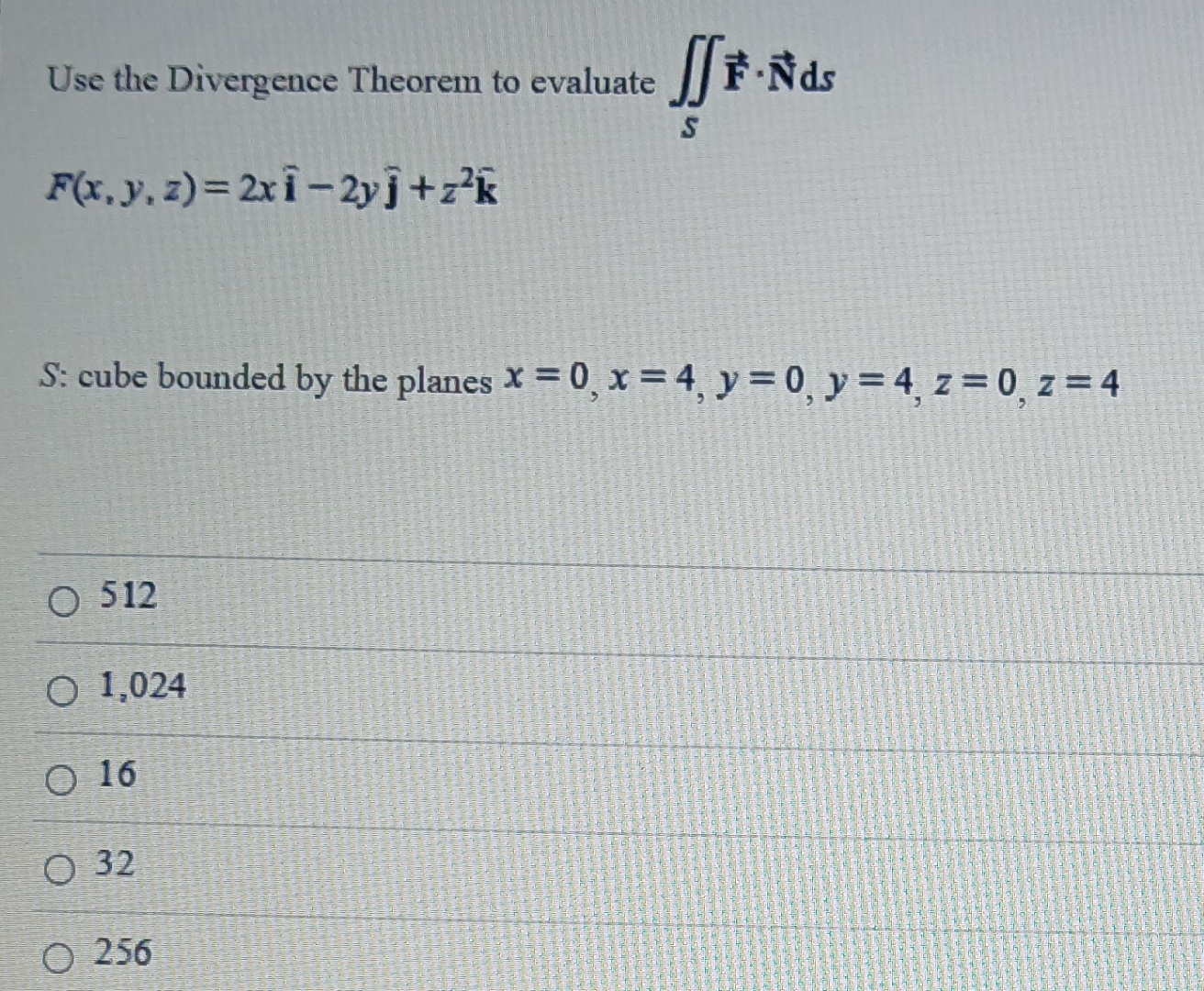 Solved Use the Divergence Theorem to evaluate | Chegg.com