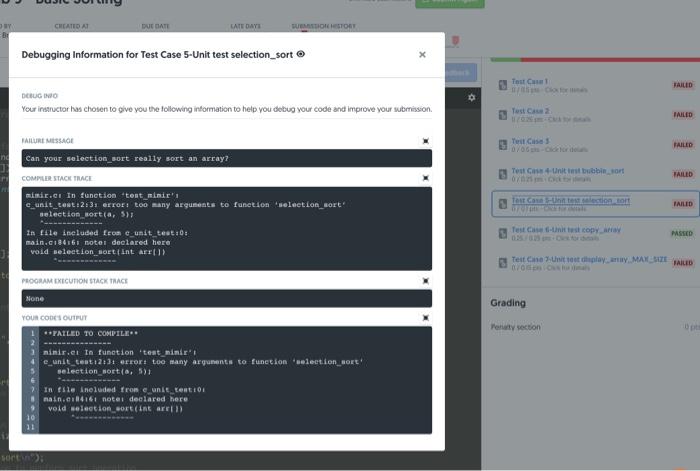 hey i need help debugging a code for my assignment, | Chegg.com