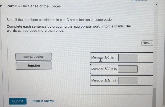 Solved The Method of Sections To apply the method of | Chegg.com