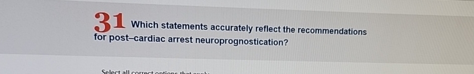 Solved 31 ﻿Which statements accurately reflect the | Chegg.com