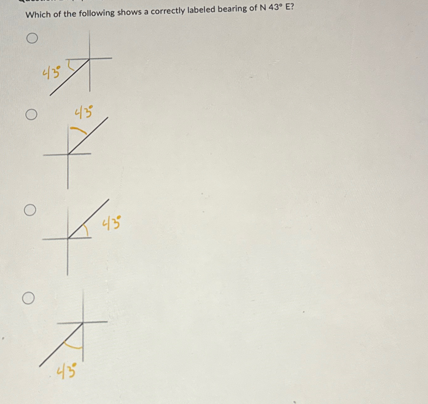 Solved Which of the following shows a correctly labeled | Chegg.com