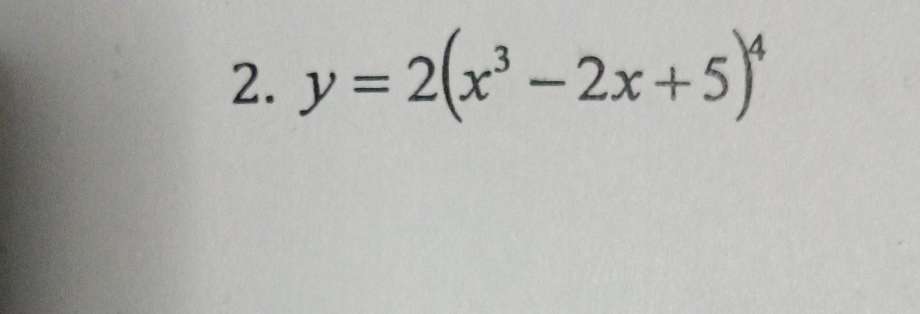 Solved DERIVATIVE OF A FUNCTION find the derivative of the | Chegg.com