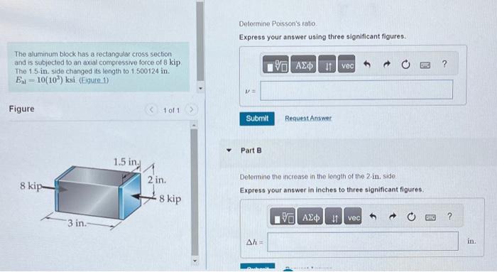 Solved Determine Poisson's ratio Express your answer using | Chegg.com Solved Determine Poisson's ratio Express your answer using | Chegg.com