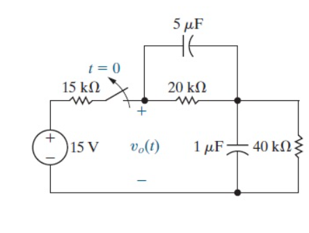 Solved by an EXPERT The switch in the circuit of (Figure 1) ﻿has been | Chegg.com