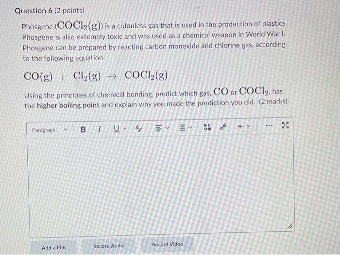 Solved Question 5 (2 points) Tetraiodomethane (CI4(S)) is a | Chegg.com