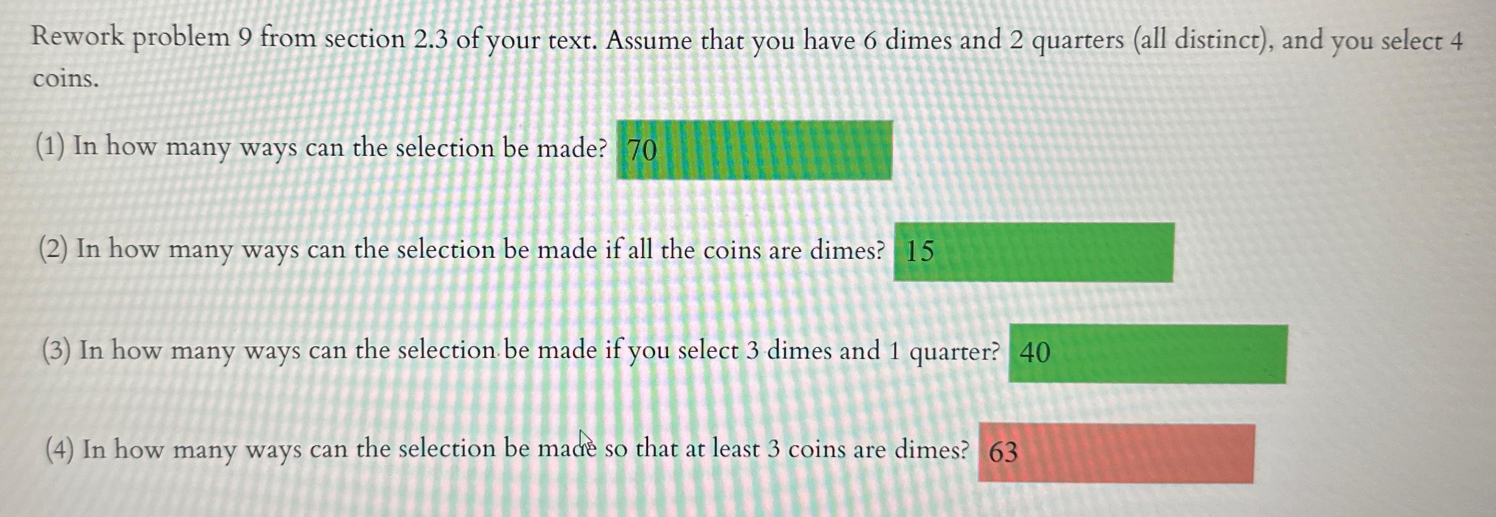 Solved Rework problem 9 ﻿from section 2.3 ﻿of your text. | Chegg.com