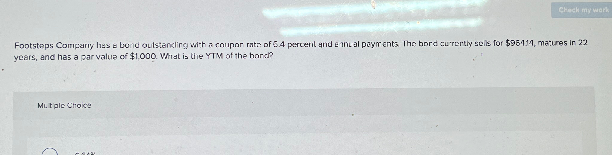 Solved Footsteps Company has a bond outstanding with a | Chegg.com