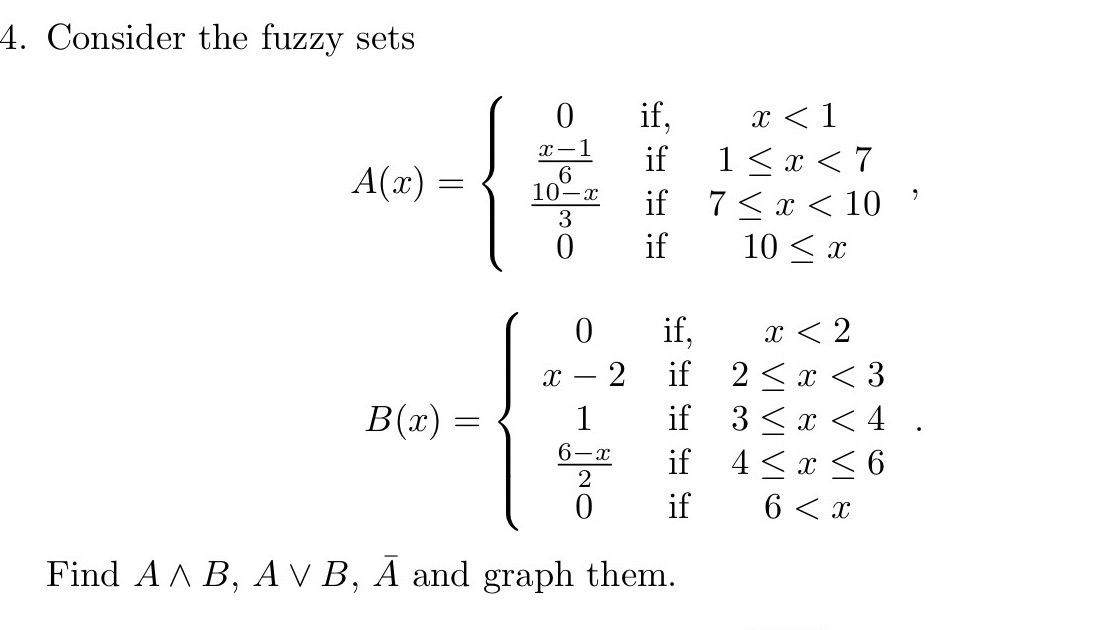 Solved Fuzzy expert only, I really need a guidance, don't | Chegg.com