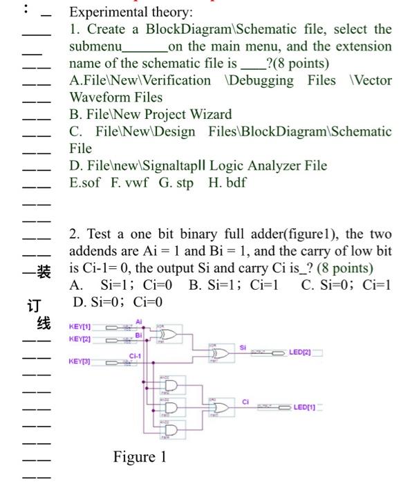 Solved Experimental theory: 1. Create a BlockDiagram | Chegg.com